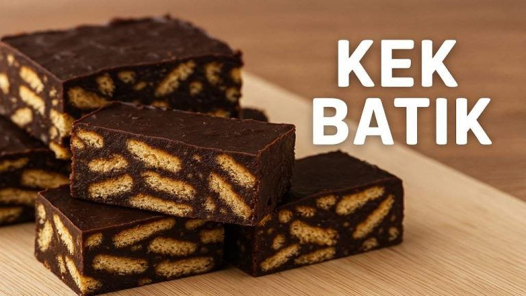Kek Batik Mudah & Enak: Resipi Cepat dan Menggoda!